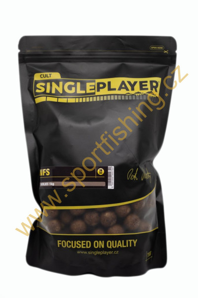 SINGLEPLAYER Boilies NFS 1kg | SPORTFISHING.cz - rybářské potřeby